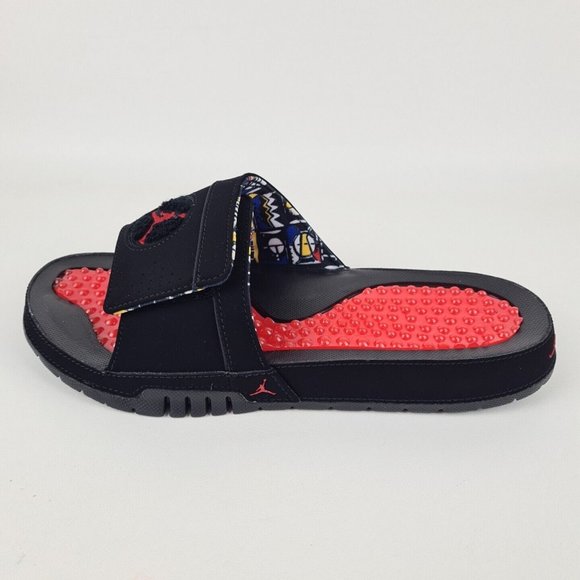 Jordan | Shoes | Nike Air Jordan Hydro 8 Retro Slides Bred Mens Black ...